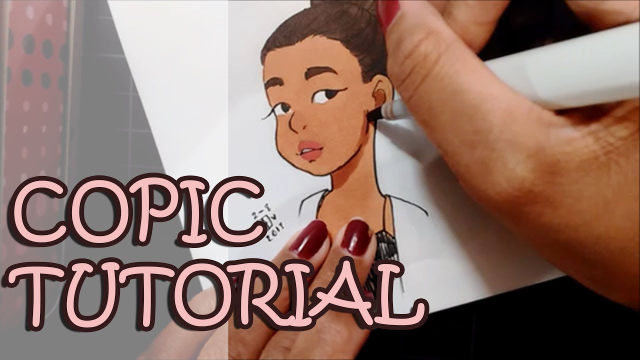 **COPIC TUTORIAL** How To Prevent Streaks and Cell Shade - YouTube