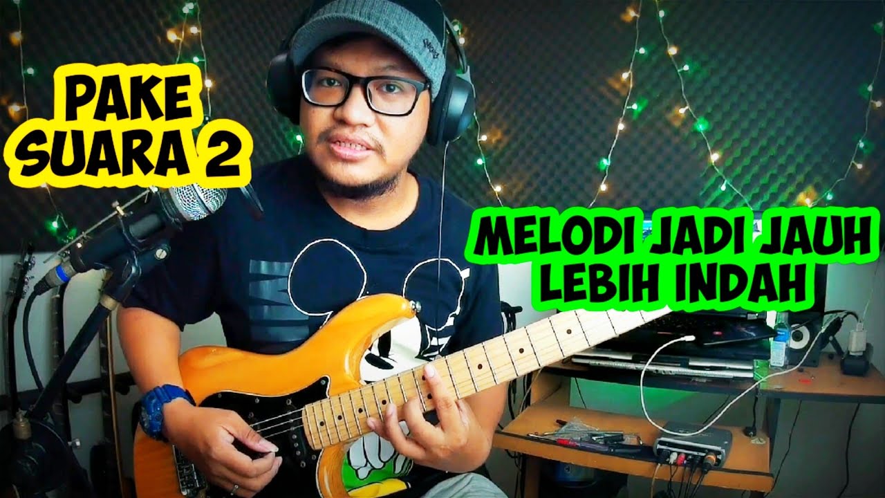 Tutorial Cara Mudah Membuat Melodi Suara 2 (Harmoni) di Gitar - YouTube