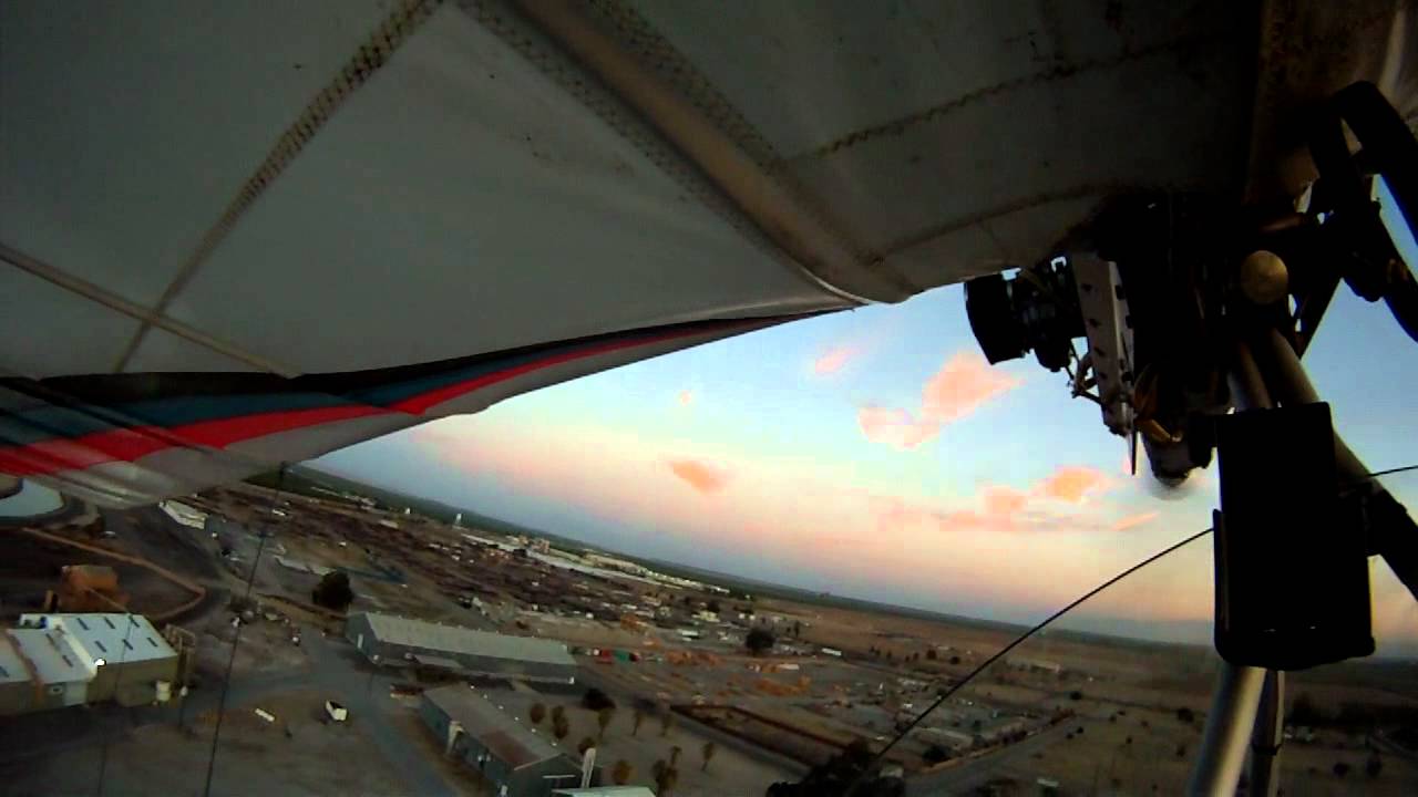 hurricane ultralight from the cockpit chasing phantom ultralight - YouTube