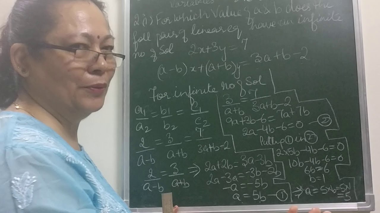 Class 10, Maths Ch-3 Ex 3.5 Sum no 2(i)&(ii)of Pair of Linear equations ...