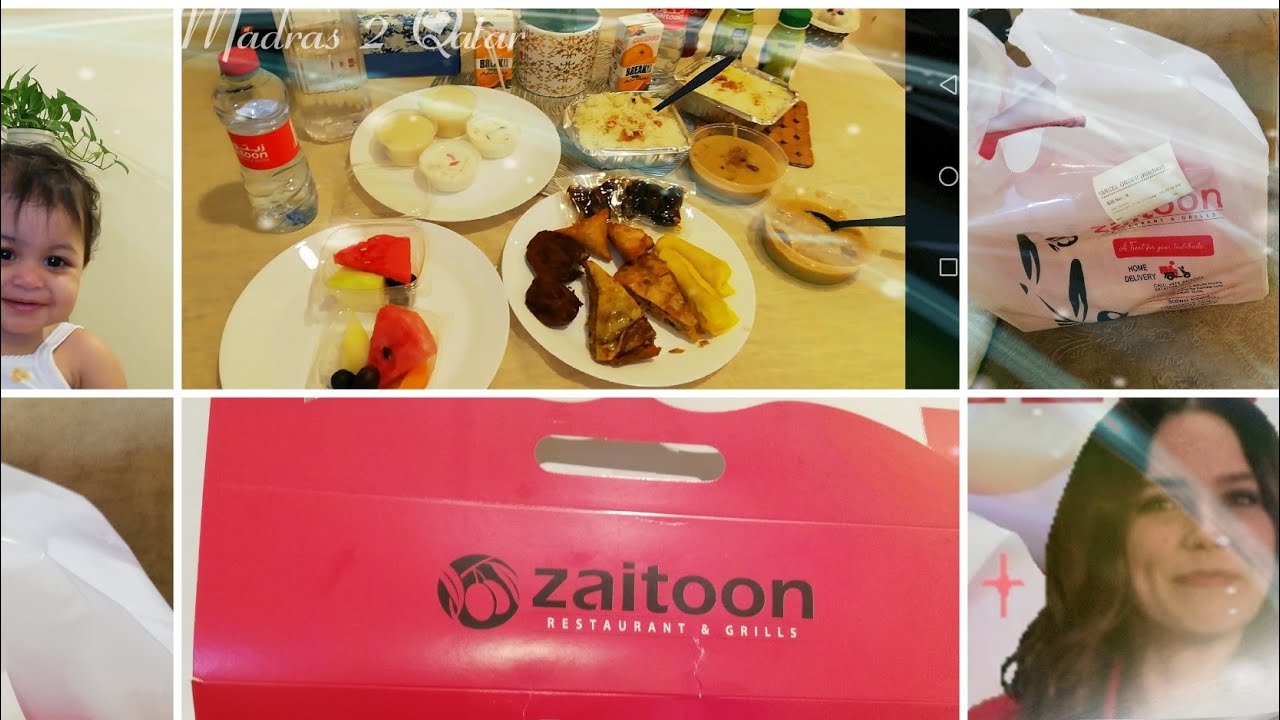 Zaitoon Restaurant Doha Qatar Food Review/IFTAR BOX REVIEW # ...