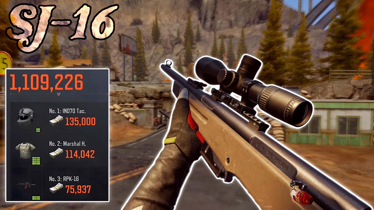 One Million Loot With SJ-16 in Armory | ARENA BREAKOUT S4 - YouTube