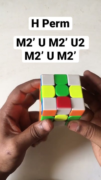 H perm #cuber #speedcubeshop #rubikscube #rubikscube #pll algorithm #cubing #speedcuber #toy ...