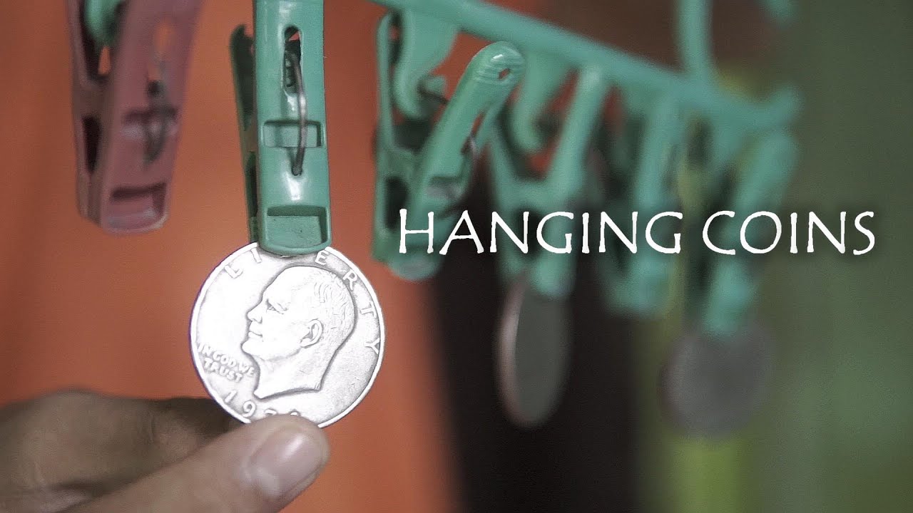 MY VERSION OF HANGING COINS ( LEARN IT NOW ) - YouTube