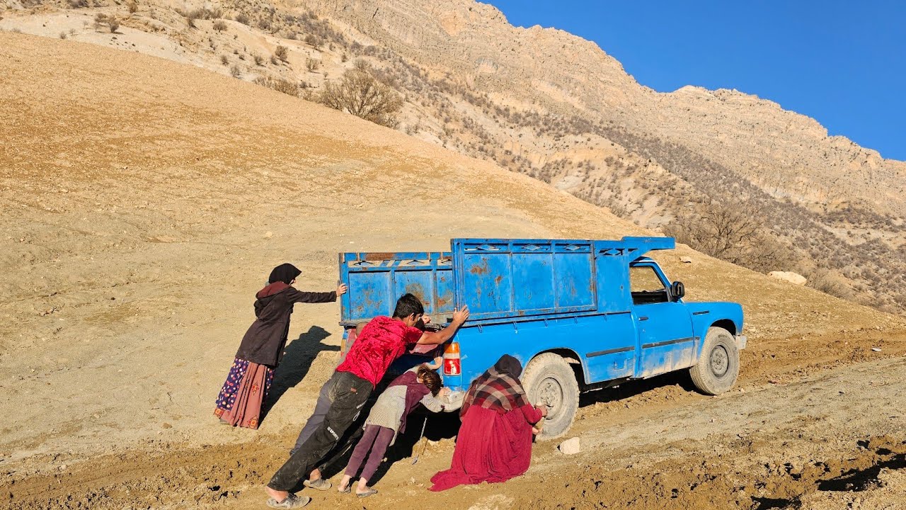 Handmade Roads: Nomads Building Paths for Home Construction - YouTube