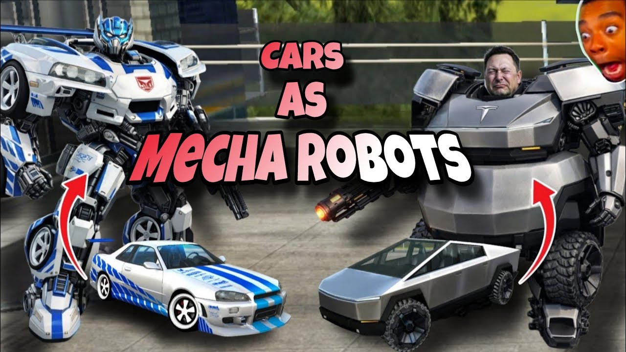 I Asked AI to Transform Cars Into Robots | Extreme Car Driving ...