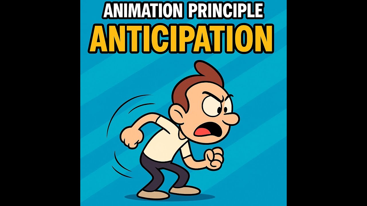 Animation Principle I Anticipation I 2D - YouTube