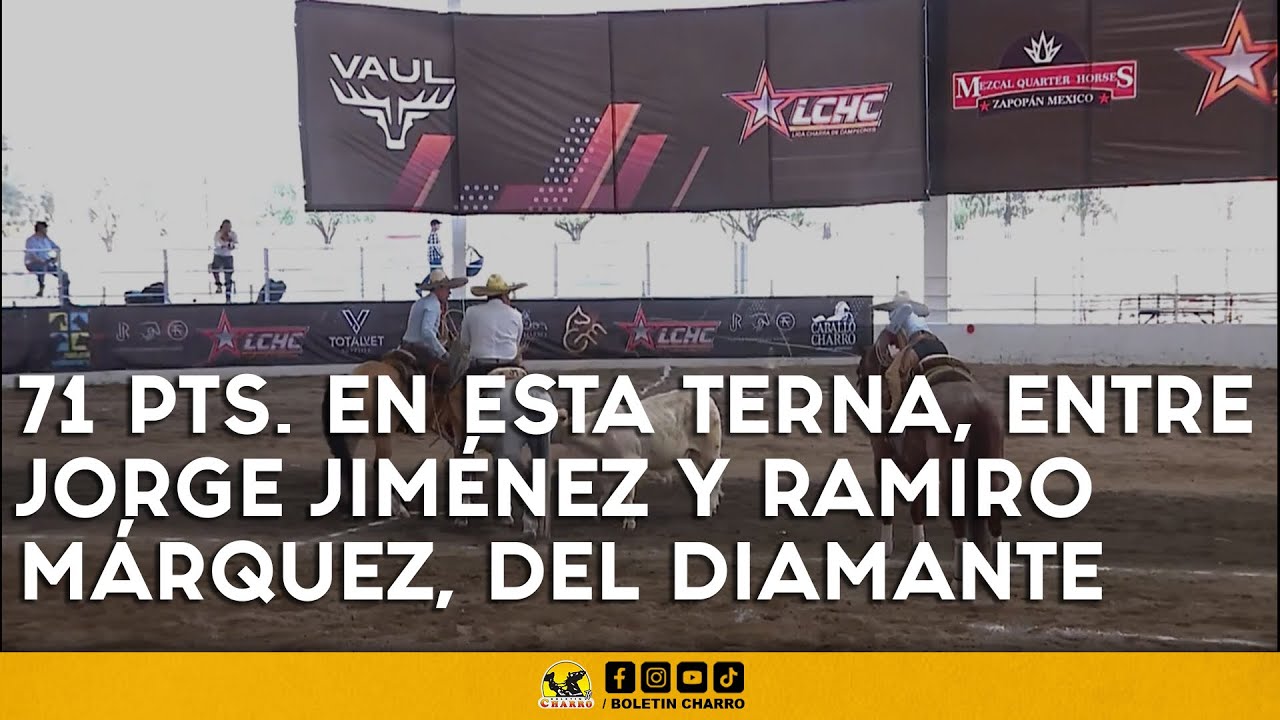 71 PTS. EN ESTA TERNA, ENTRE JORGE JOMÉNEZ Y RAMIRO MARQUEZ, DEL ...