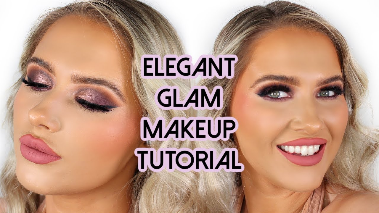 ELEGANT GLAM MAKEUP TUTORIAL - YouTube