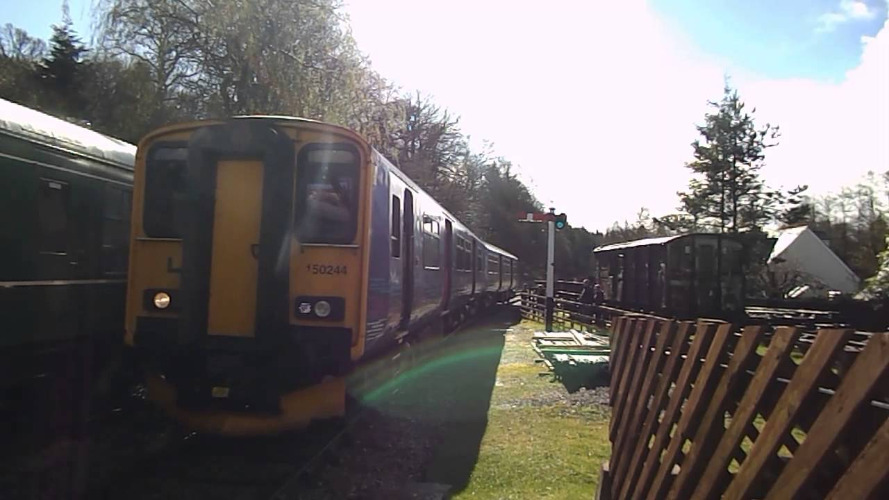 FIRST GREAT WESTERN CLASS 150 (150244) APPROACHING PARKEND - YouTube