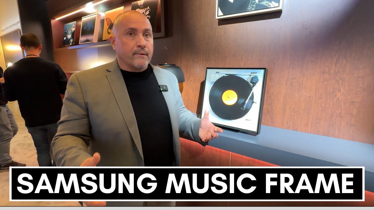 The Samsung Music Frame Speaker Announced at CES 2024. Gamer Changer ...
