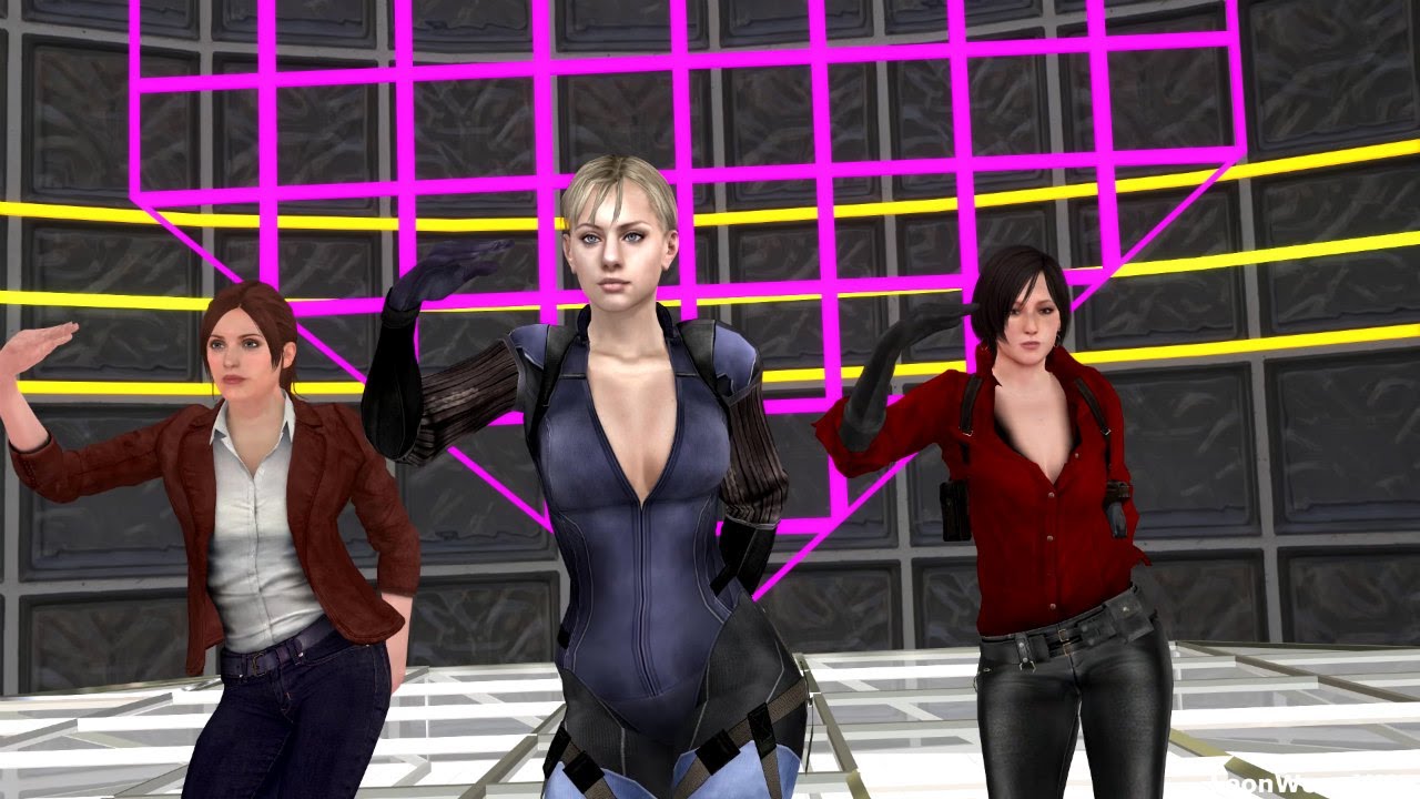 [MMD] ITZY Blah Blah Blah - Jill Valentine, Claire Redfield, Ada Wong ...