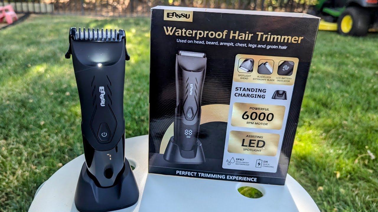 Best Waterproof Full Body Trimmer \ Shaver For Men | ENSSU| #review # ...