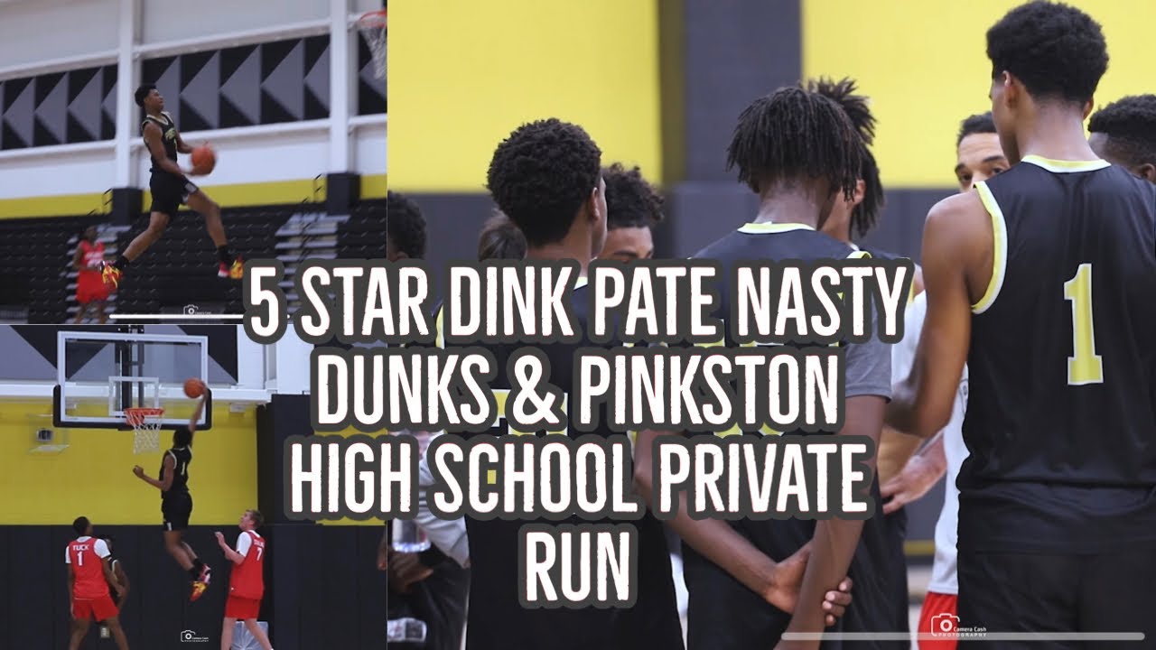5 Star Dink Pate & Pinkston High School is a FORCE this year! Private ...