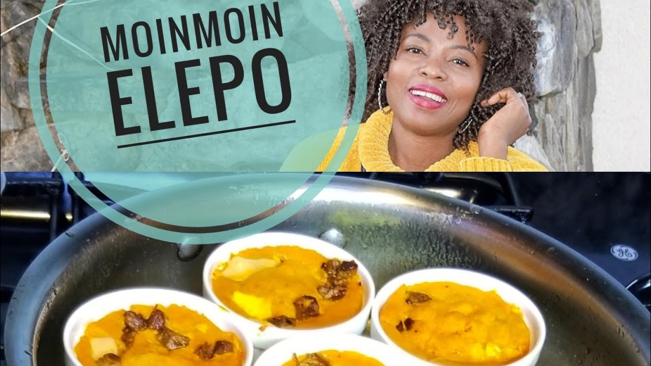 Moinmoin/ How to make moinmoin elepo/ How to peel beans in less than a ...