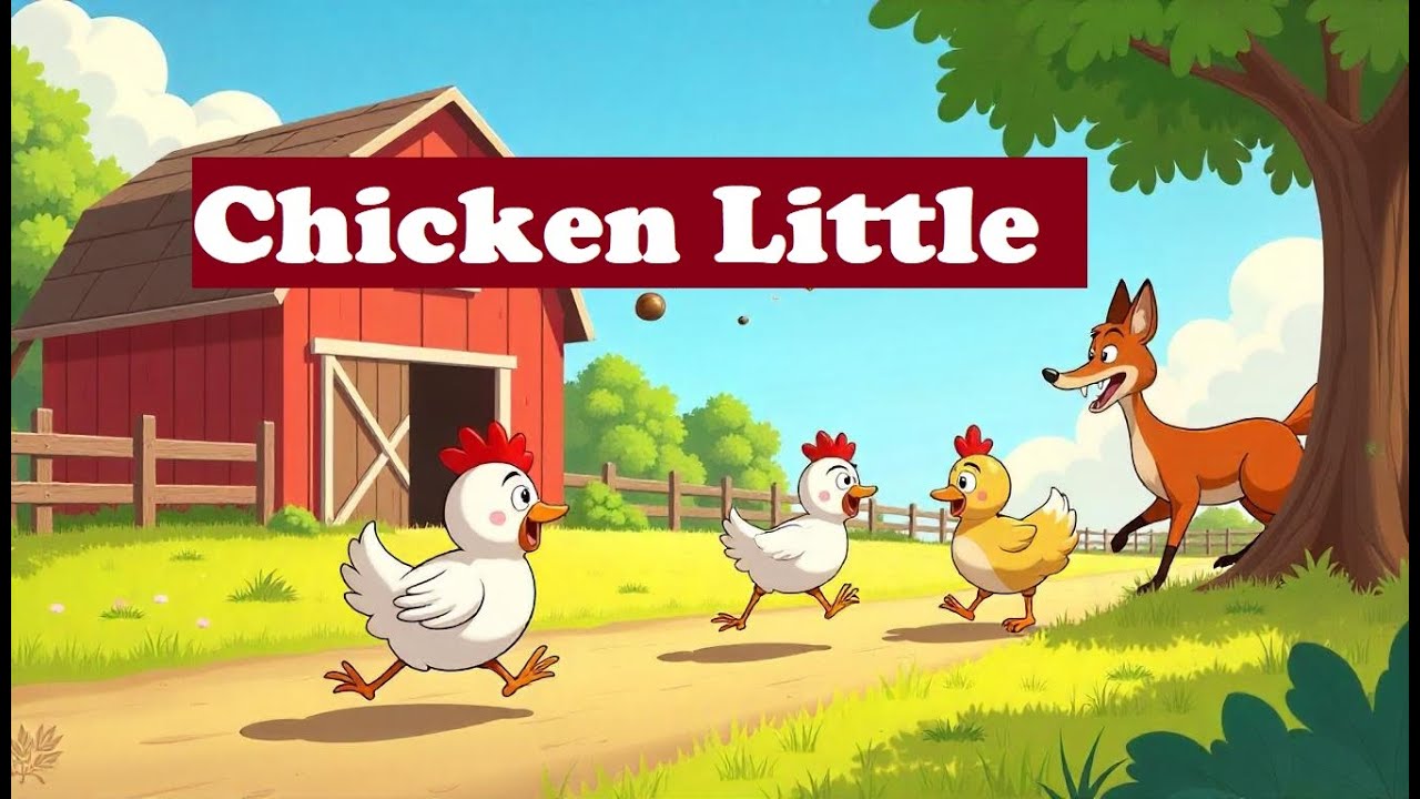 Chicken Little | Moral Story For Kids | Bed Time Stories For Kids - YouTube