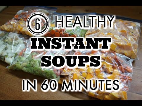 Healthy DIY Instant Soup Packs loaded with veggies and protein - YouTube