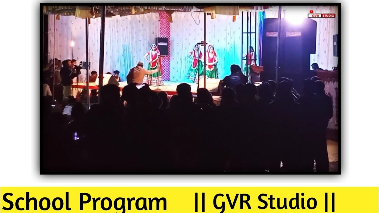 School Program Goomar Dans || GVR Studio || #live 🥰💐 - YouTube