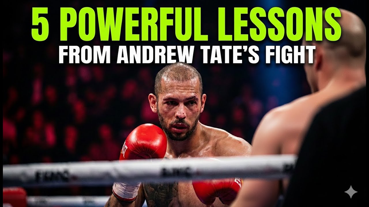5 Life Lessons from Andrew Tate’s Fight Motivational - YouTube