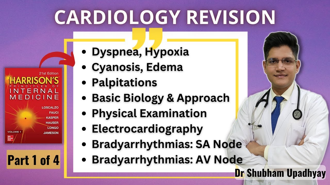 🔥COMPLETE CARDIOLOGY REVISION🔥PART 1 OF 4🤯 HARRISON - YouTube