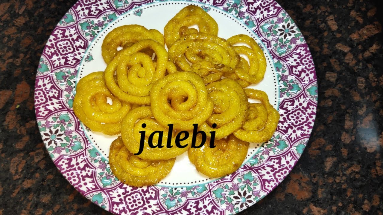 Jalebi recipe || homemade crispy jalebi recipe - YouTube