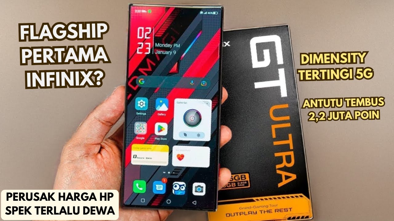 FLAGSHIP PERTAMA DARI INFINIX?! INFINIX GT ULTRA - SPEKNYA GAK NGOTAK ...