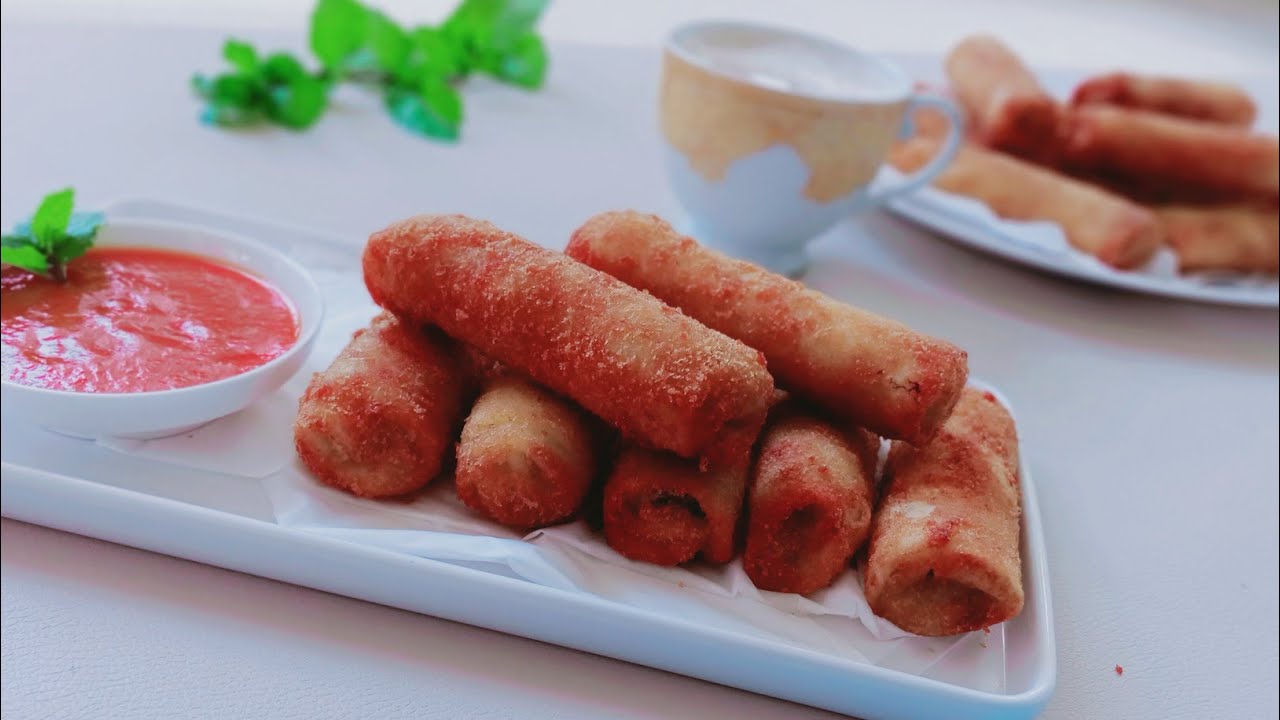 Beef Roll | Evening Snacks Recipe |Beef Spring Roll | Kerala ...