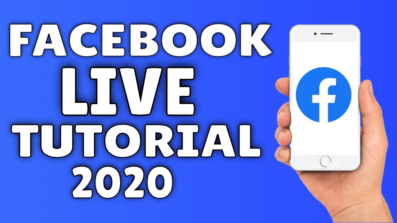 How To Go Live On Facebook | Facebook Live Tutorial - YouTube