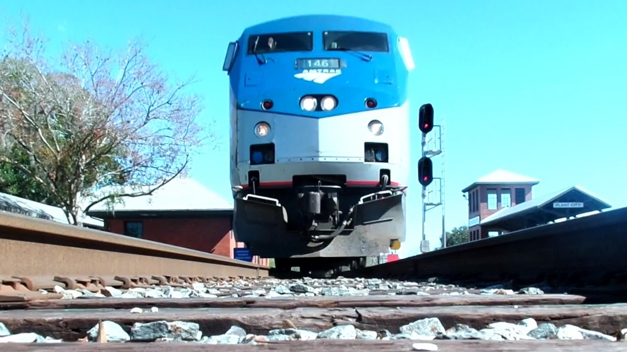 Getting Run Over By A Amtrak Train - YouTube
