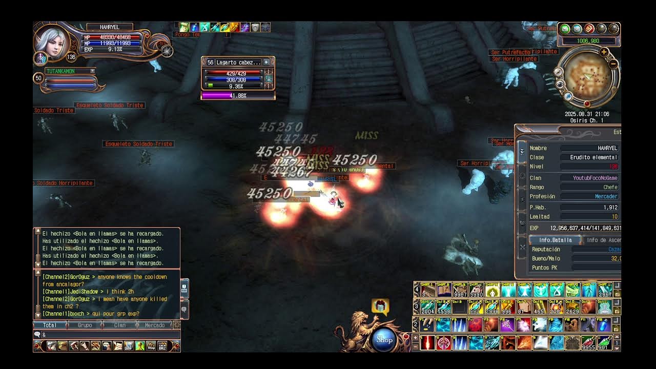 LAST CHAOS FAWKES GAMES - SORCERER 130+ ELEMENTIST - UP IN TARIAN - YouTube