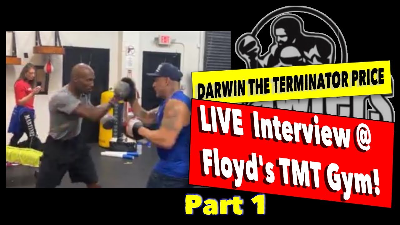 Darwin "the Terminator" Price LIVE Interview at Floyd Mayweather's TMT ...