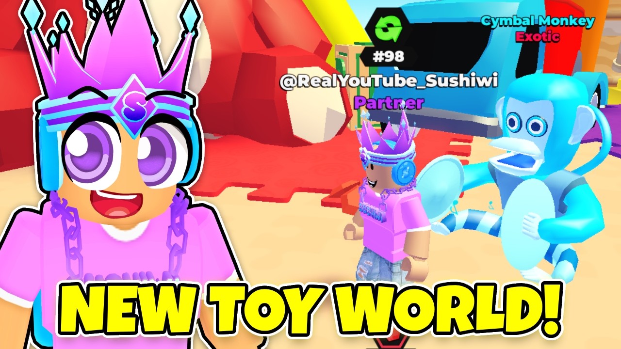 ROBLOX TAPPING LEGENDS FINAL NEW TOY WORLD UPDATE & SECRET PETS! - YouTube