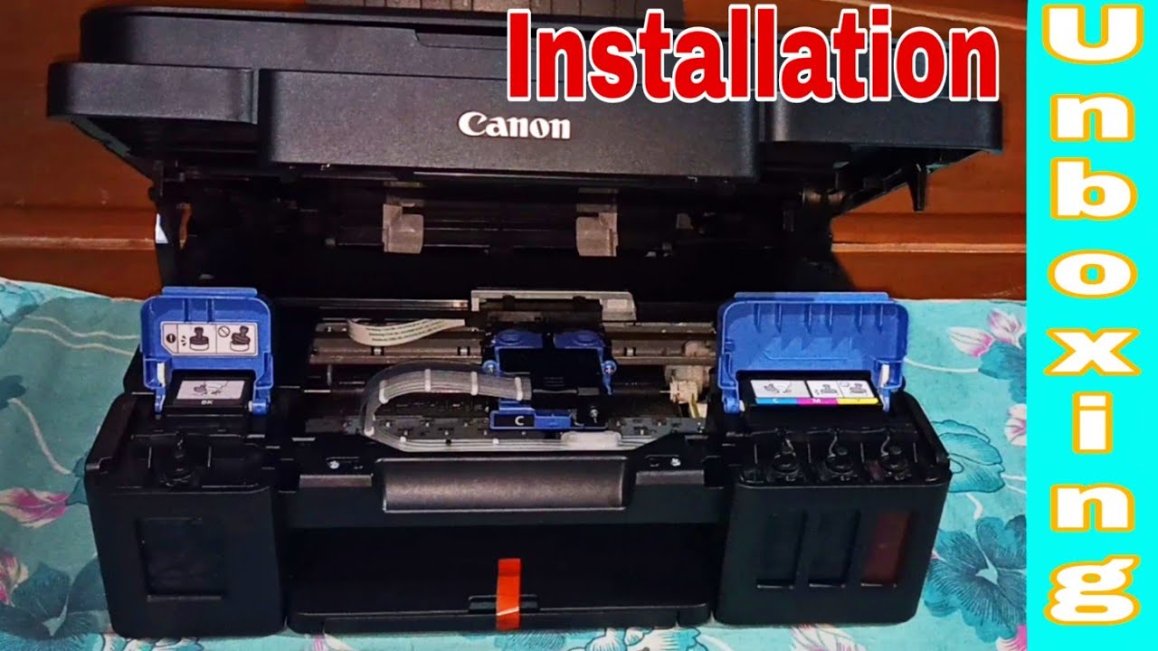 Cannon Pixma G3012 Ink tank budget Printer Unboxing and Quick setup ...