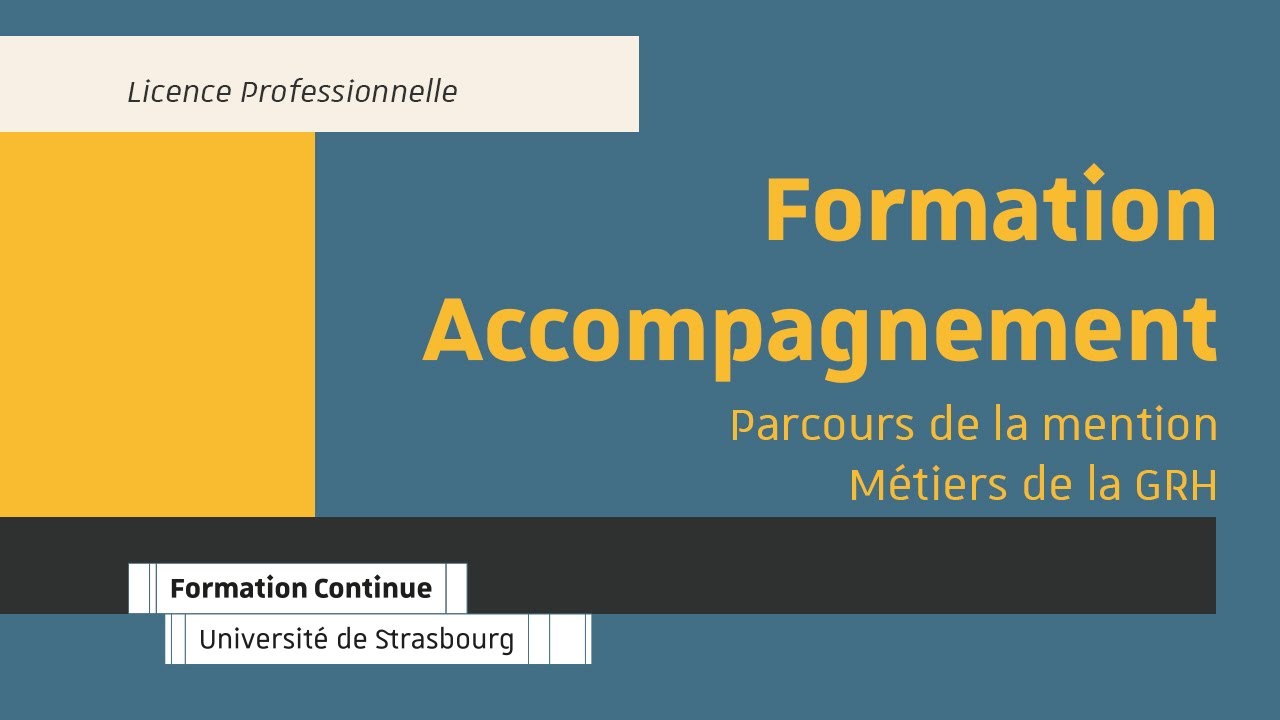 Formez-vous à l'accompagnement professionnel - Licence pro Métiers de ...