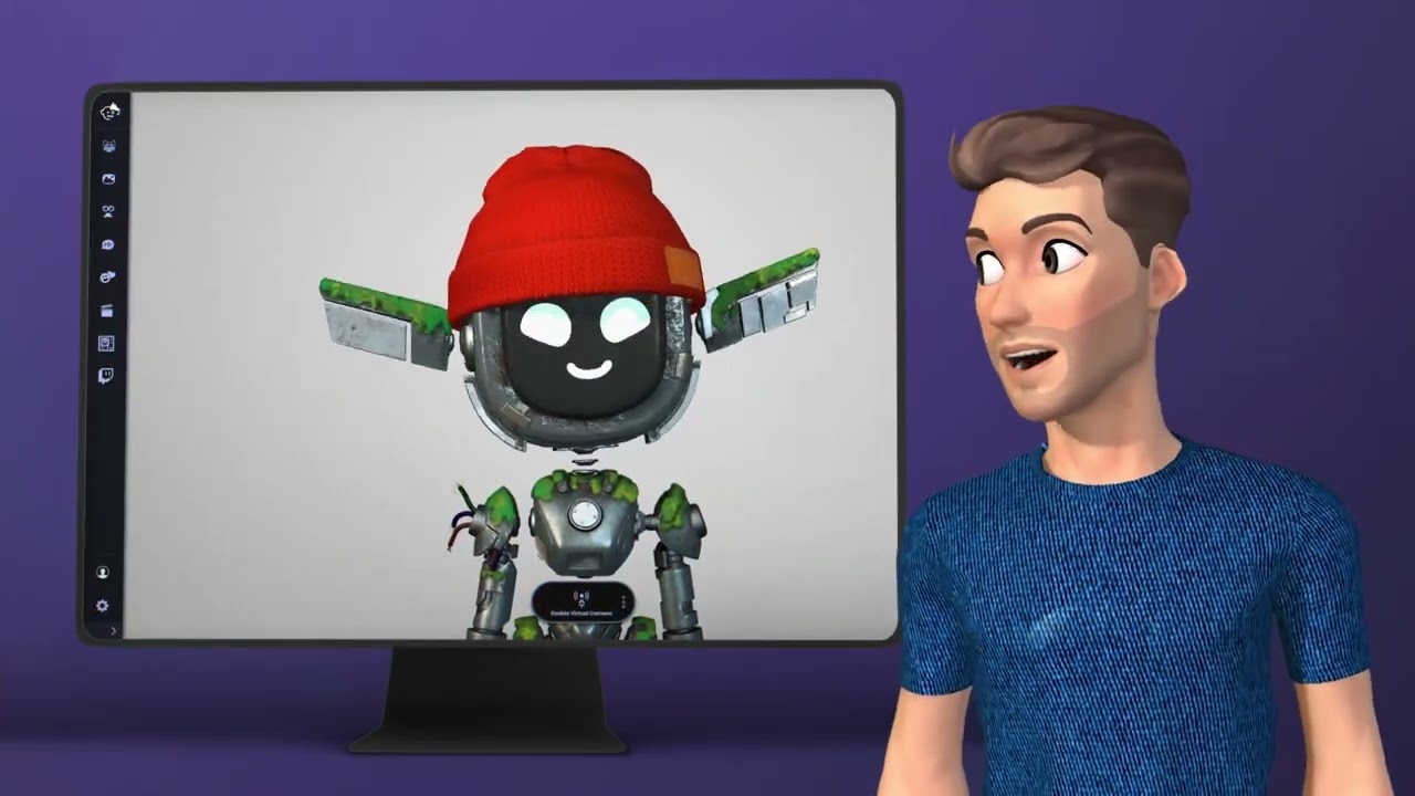 How to build your virtual spokesperson with Animaze! - YouTube