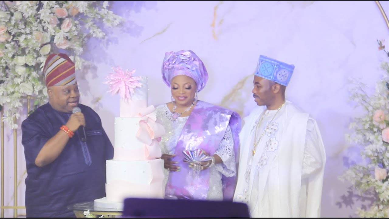 Osun Gov. Ademola Adeleke Cuts Birthday Cakes With Prophetess Mary ...