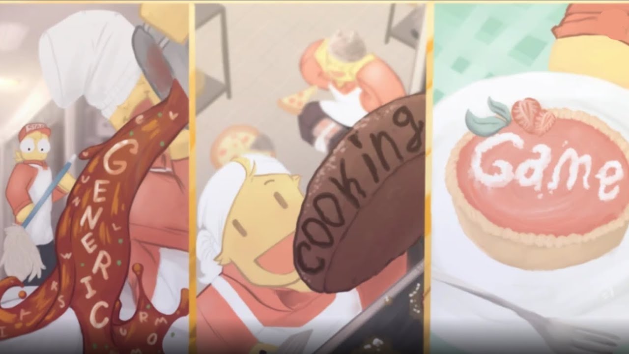 Playing generic cooking game - YouTube
