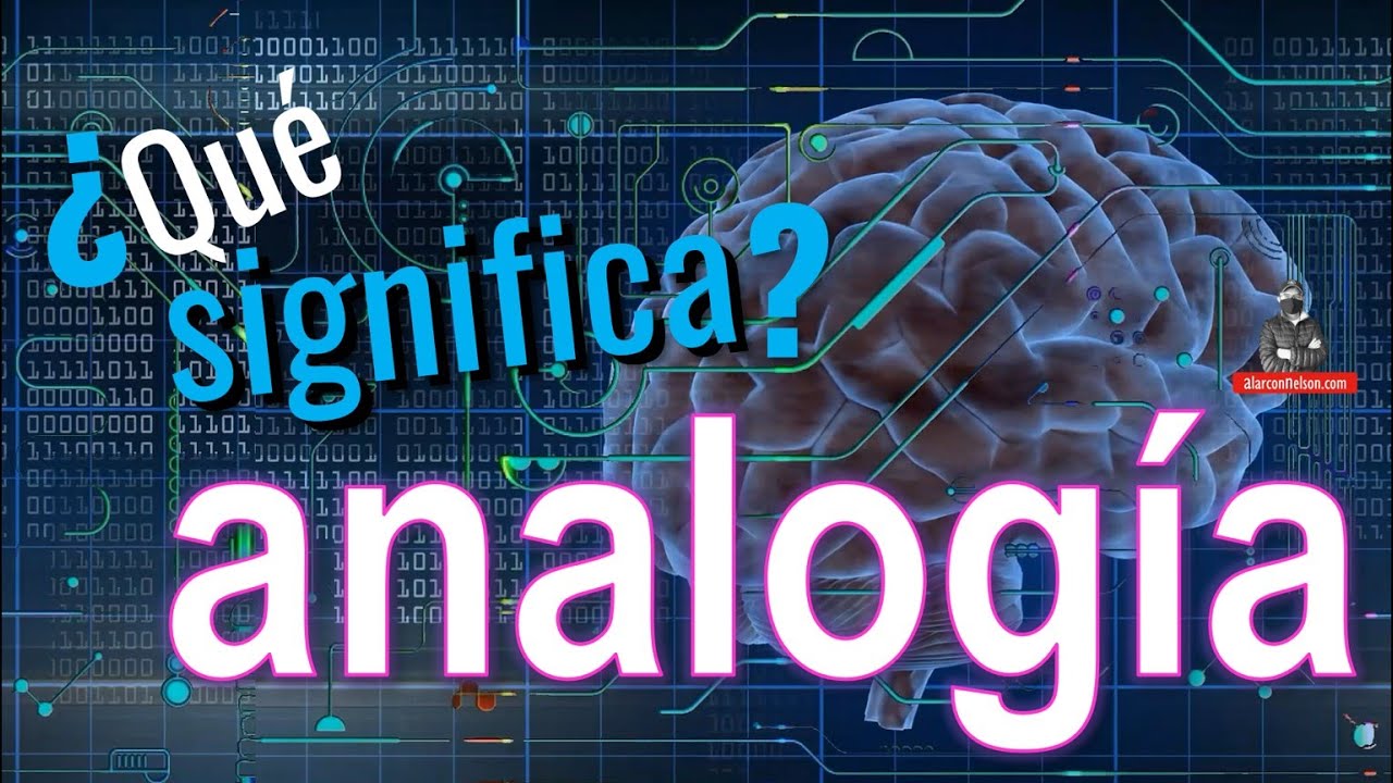 ¿Qué Significa analogía? #quésignifica #analogia - YouTube
