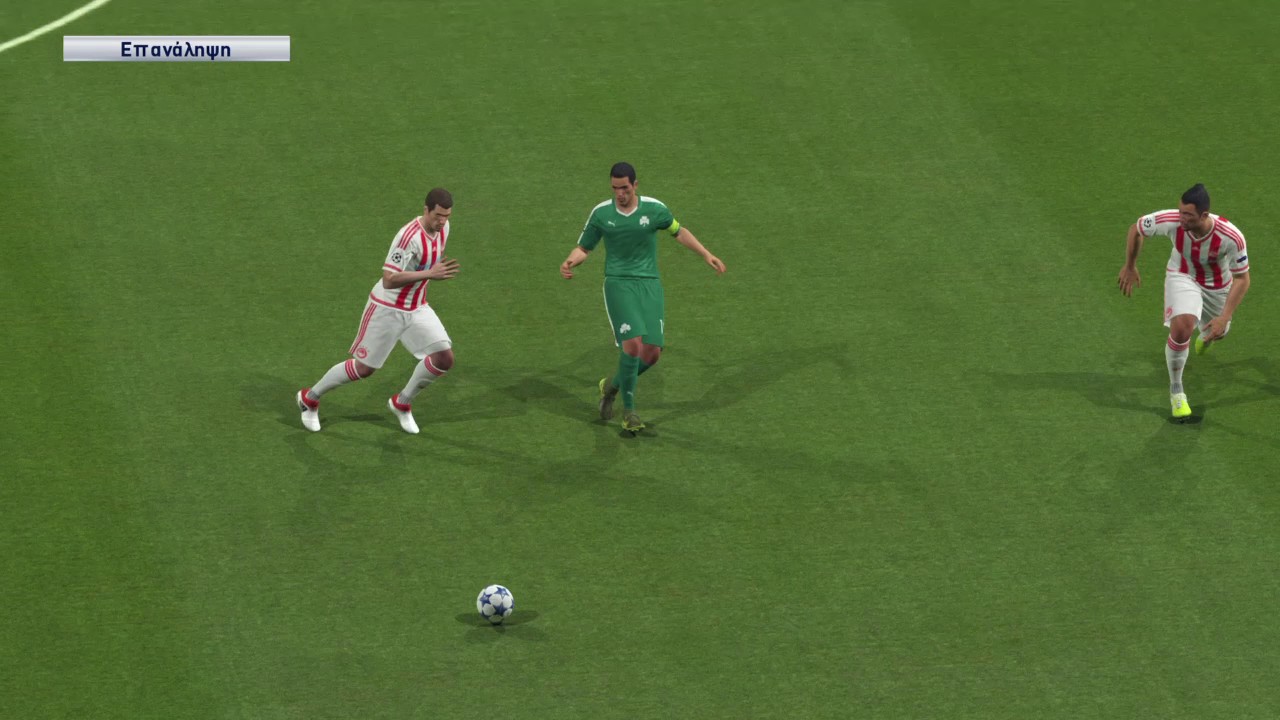 Pro Evolution Soccer 2016_Panathinaikos _vs_ Olympiacos - YouTube
