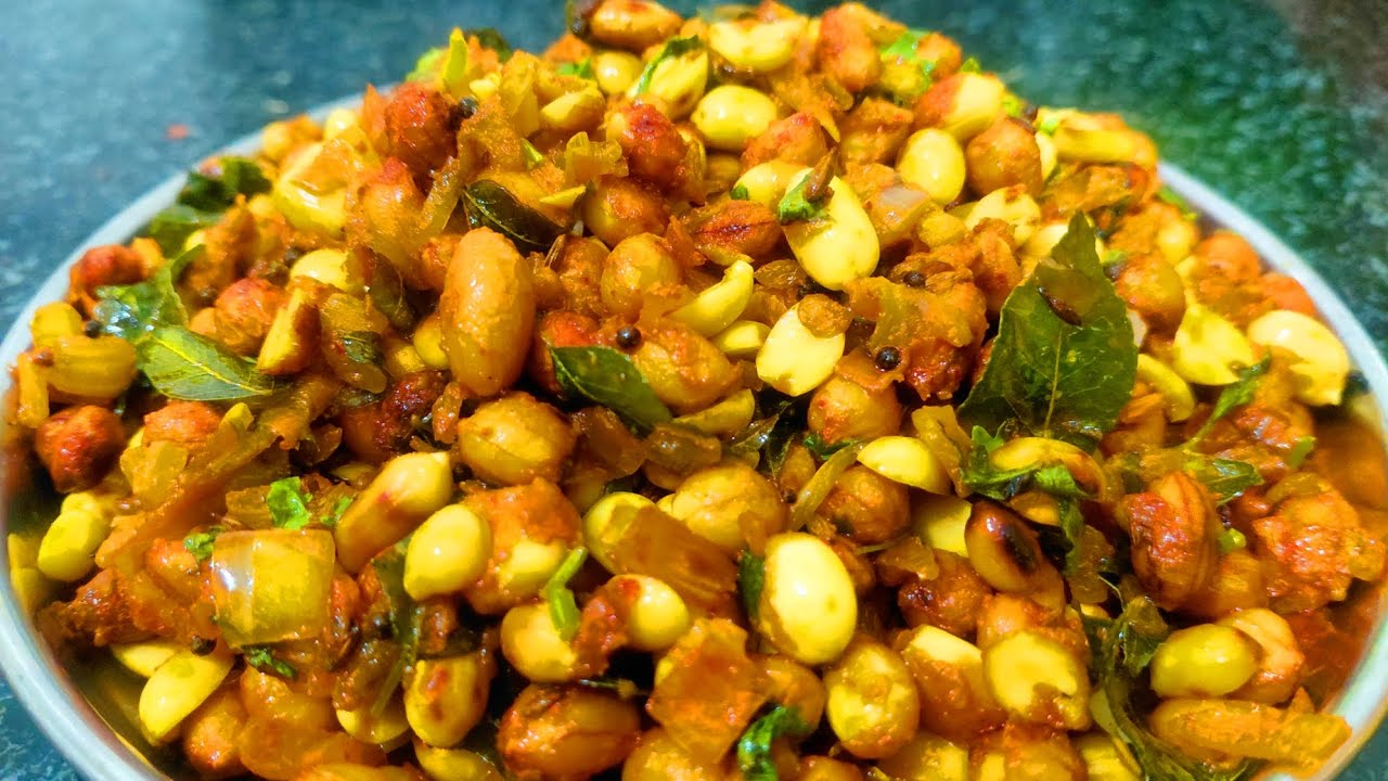 Masala Shenga Recipe 😋 - YouTube