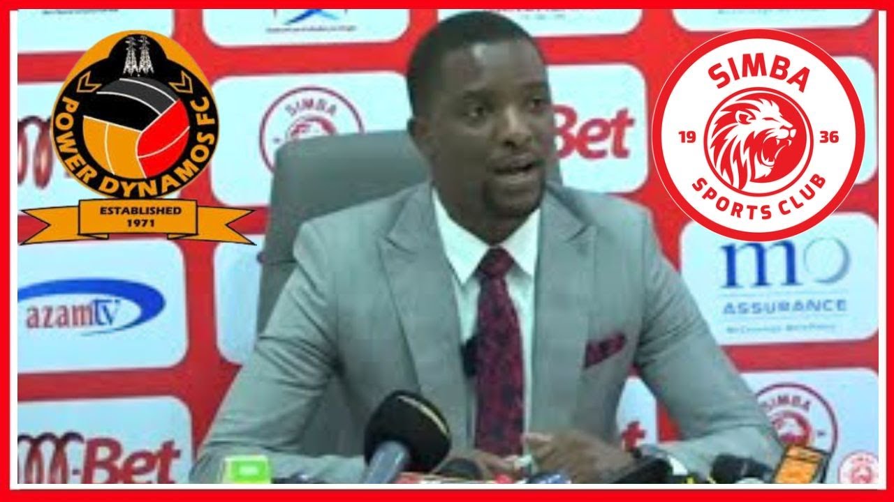 🔴#Live: SIMBA VS POWER DYNAMOS - AHMED ALLY ATEMA CHECHE - MCHEZO ...