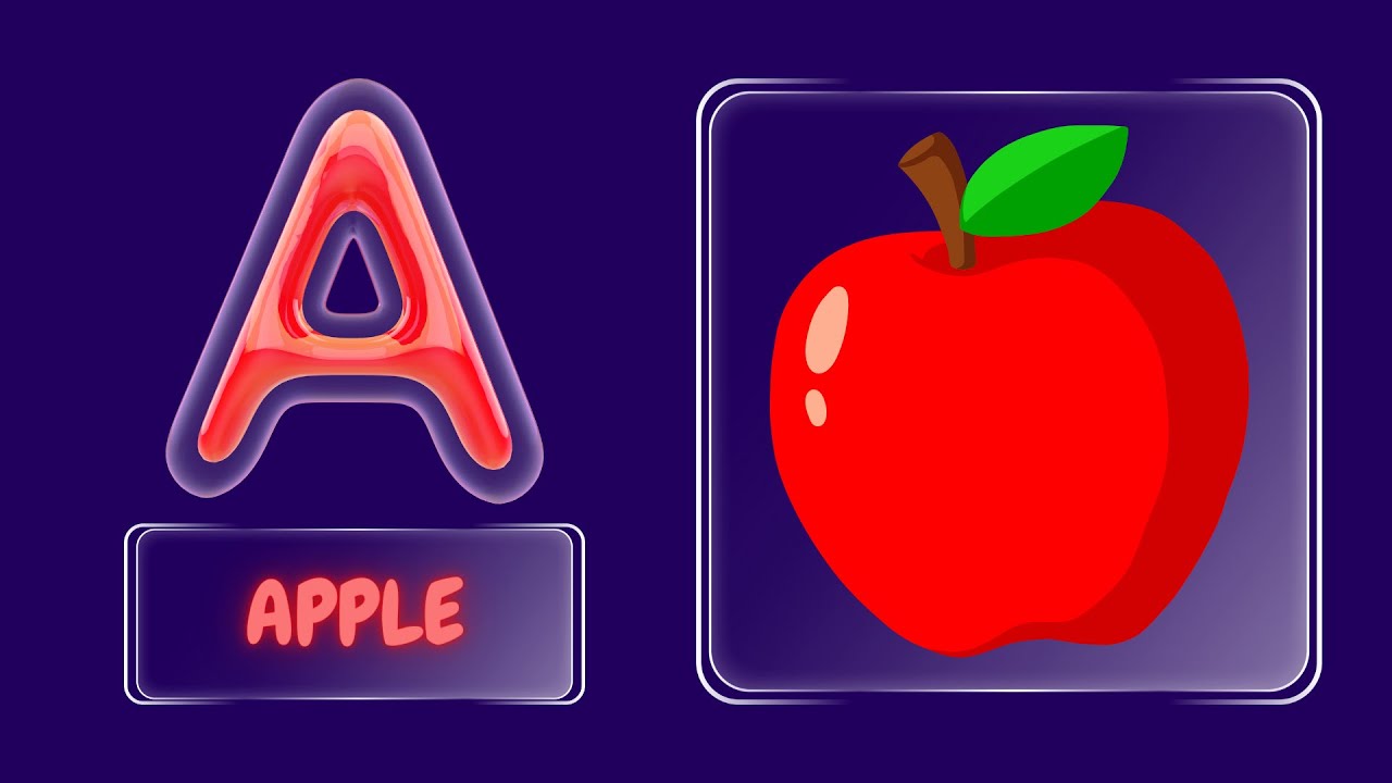 Learning ABC Letters | Basic English Vocabulary | [Learn Alphabets] # ...
