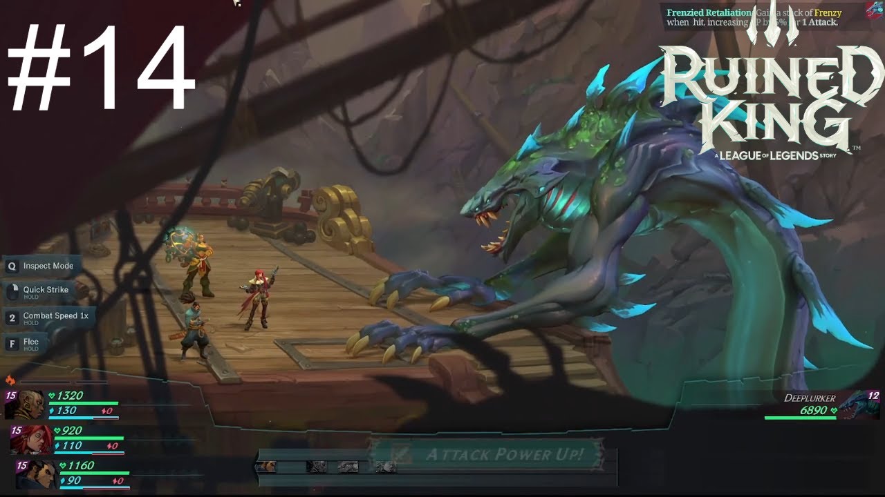 Ruined King lets play - Heroic Difficulty - Deep lurker (Boss Fight ...