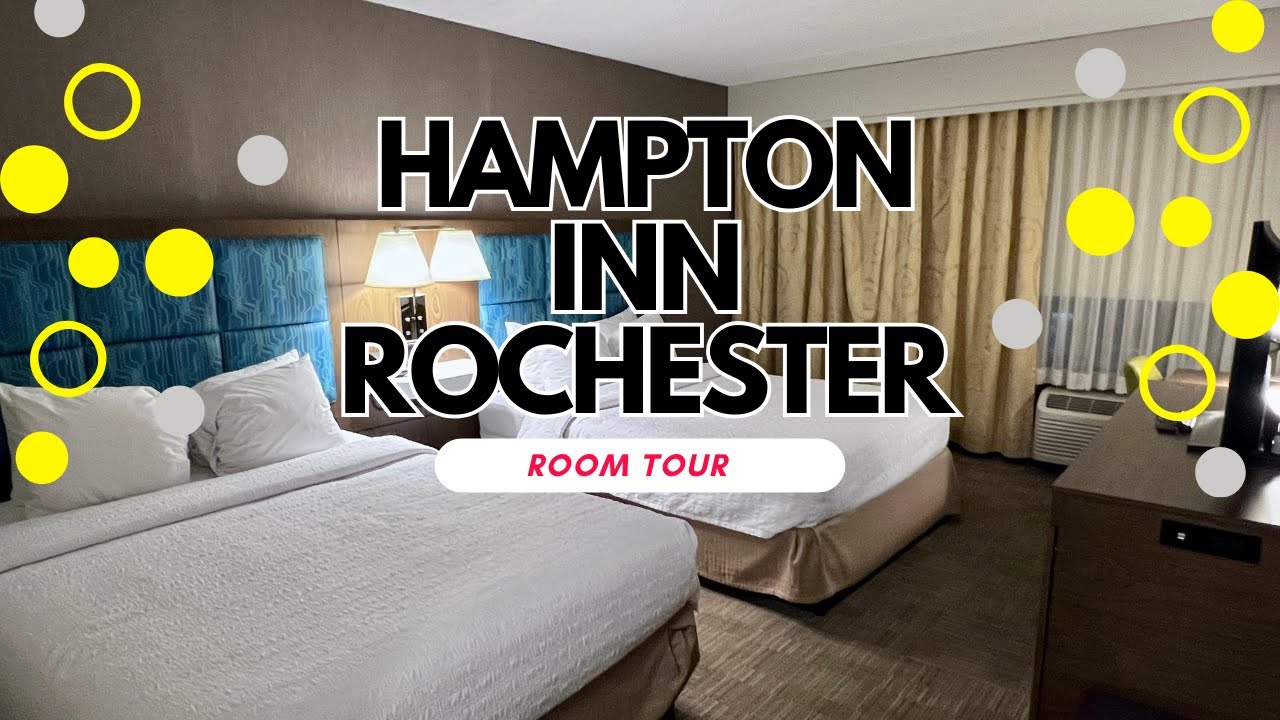 Hampton Inn Rochester/Greece Queen room review #travelreview # ...