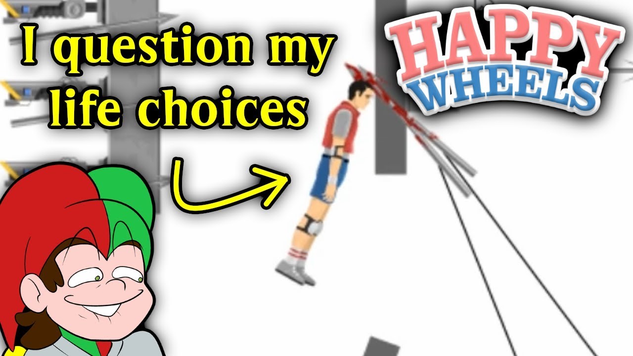 First Step to Failure! | Happy Wheels Funny Moments #1 - YouTube