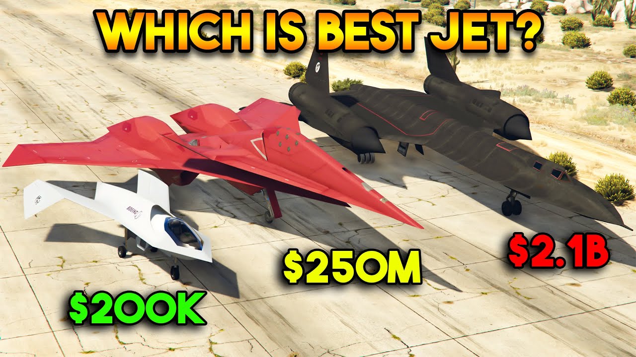 GTA 5 MAIN CHARACTERS GOT JET (WHICH IS BEST JET?) - YouTube