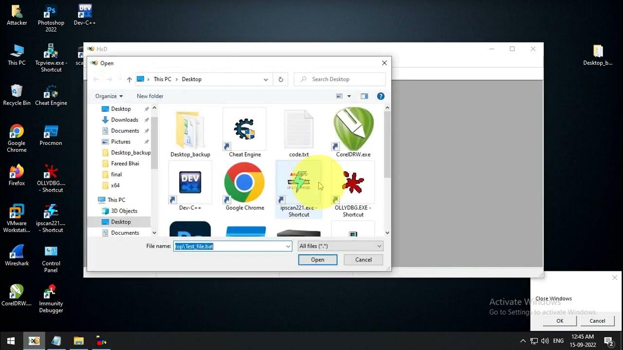 How To Encode Batch File Code By HxD Hex Editor - YouTube