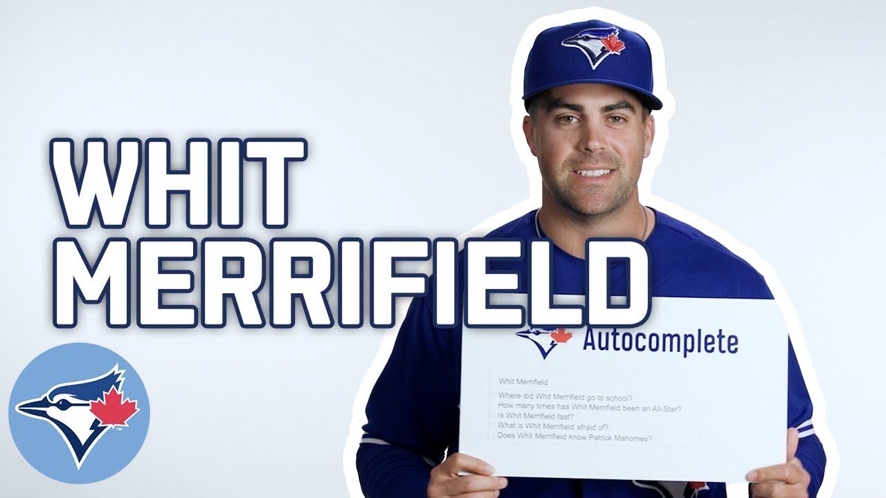 Autocomplete with Toronto Blue Jays infielder Whit Merrifield! - YouTube