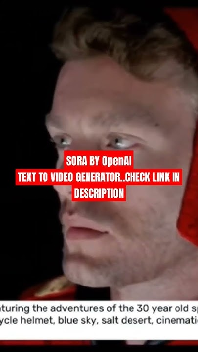 Text to Video Sora by Open AI - YouTube