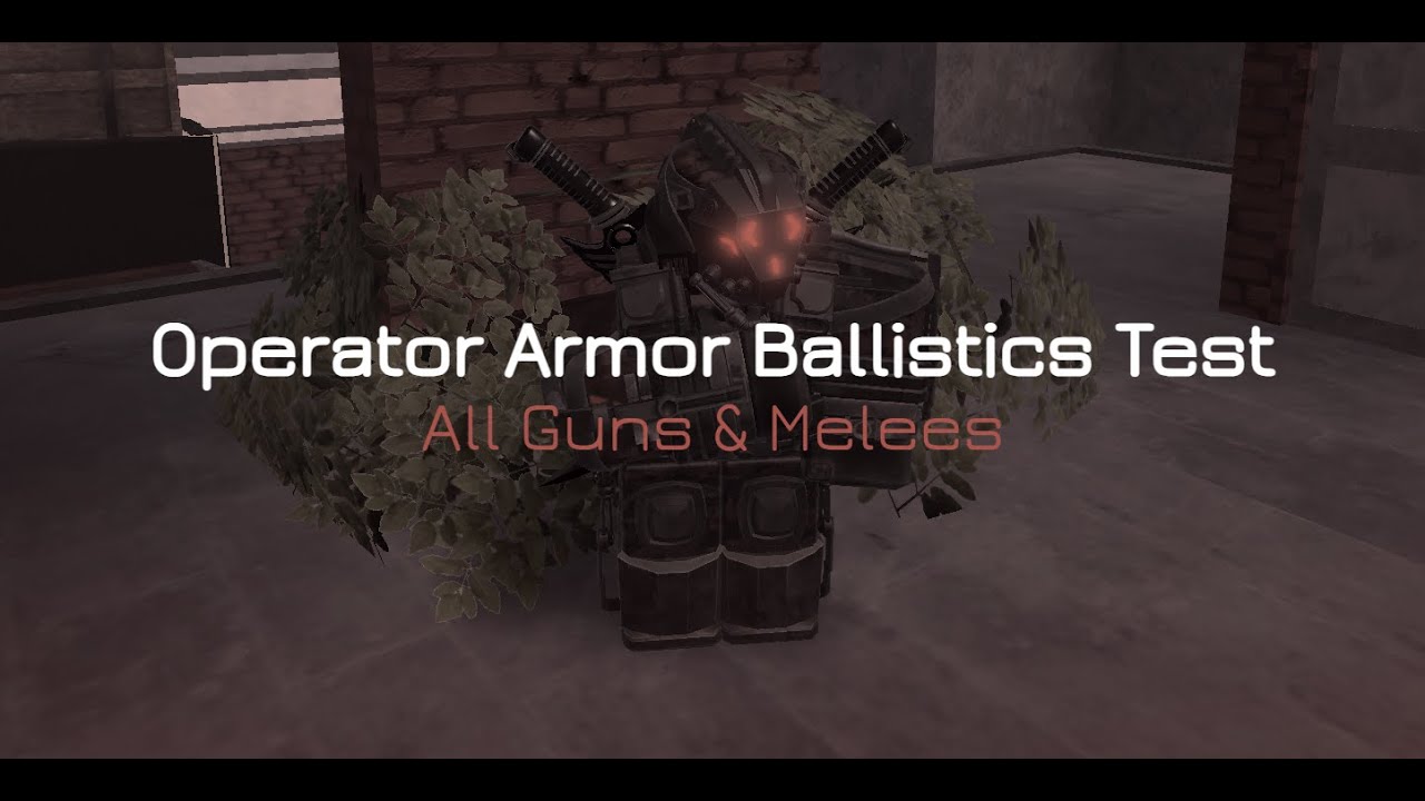 [OUTDATED] Operator Set Ballistic Test All Guns & Melees | Blackout ...